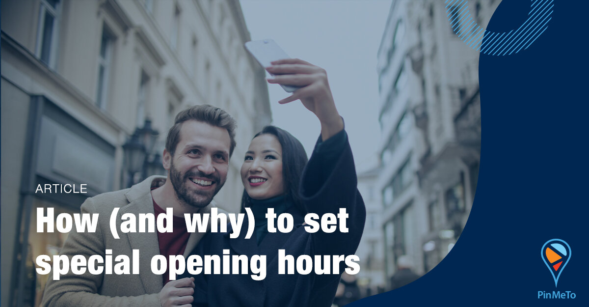 PinMeTo - How & why to set special opening hours